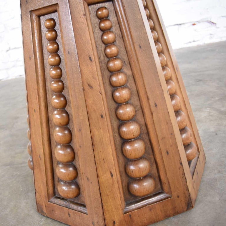 Art Deco Art Nouveau Arts and Craft Conical Side Table Round Top ...