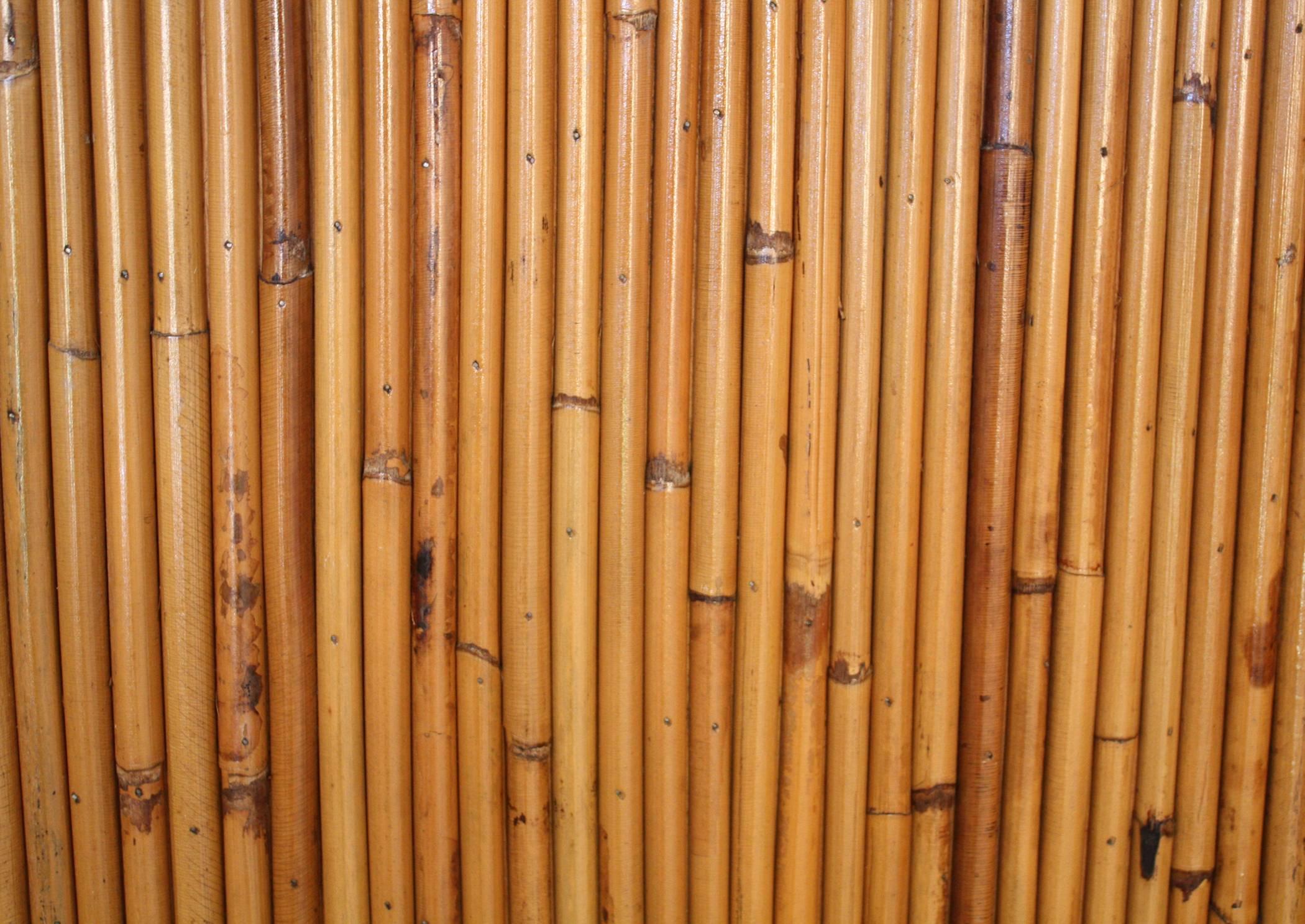 Bamboo "Skyline" Screen Room Divider at 1stDibs | bamboo room divider ...
