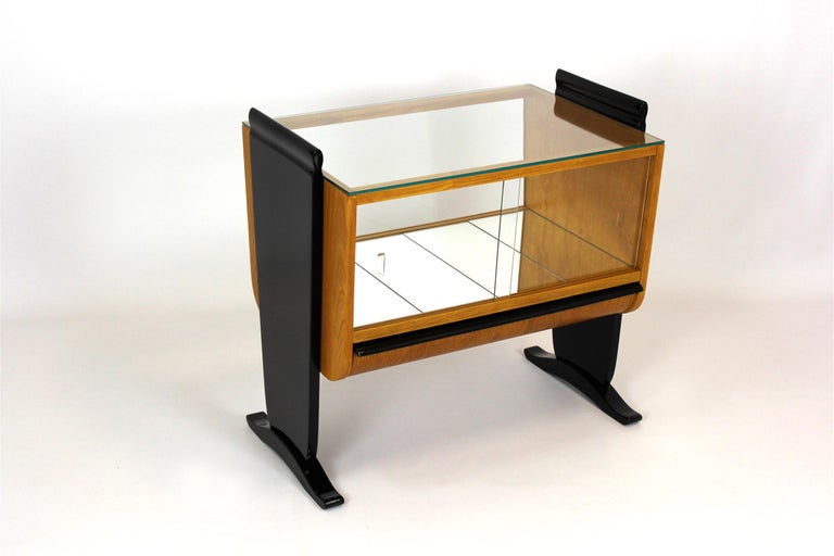 Art Deco Bar by Jindřich Halabala for UP Závody, 1930s at 1stDibs