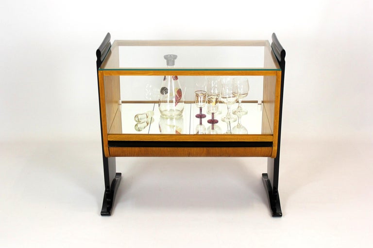 Art Deco Bar by Jindřich Halabala for UP Závody, 1930s at 1stDibs