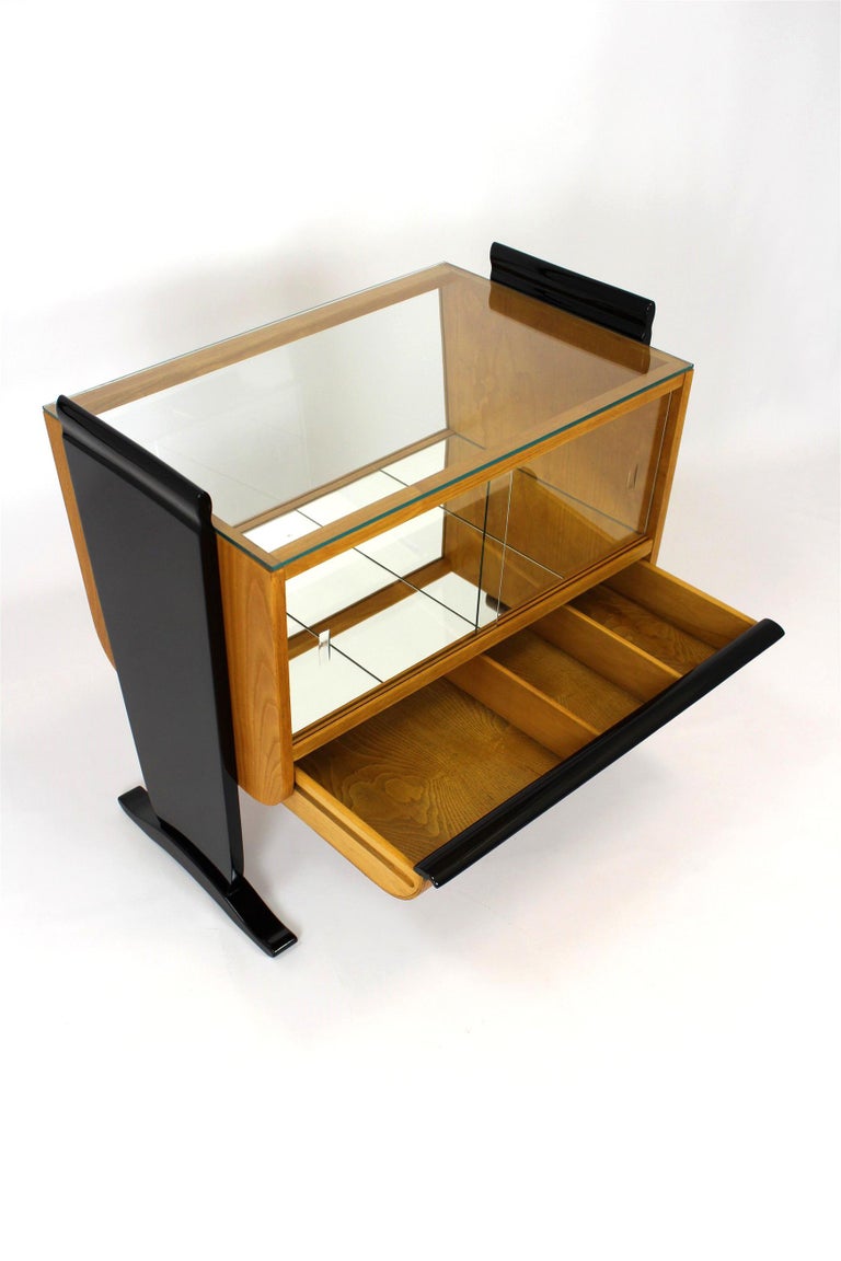 Art Deco Bar by Jindřich Halabala for UP Závody, 1930s at 1stDibs