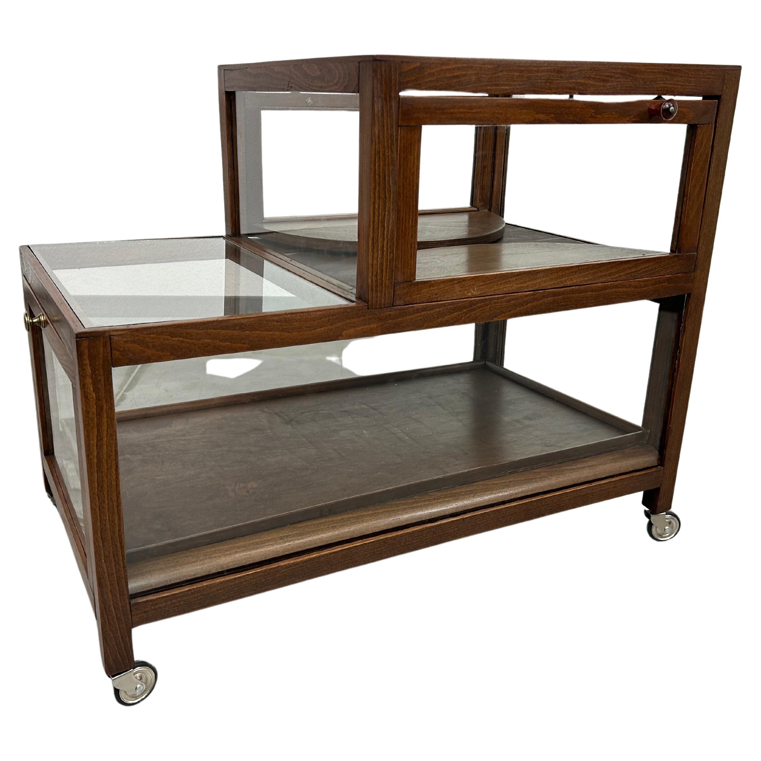 Rare Deco 1930s Aero Art DC3 Aircraft Rolling Bar Cart by Franz ...