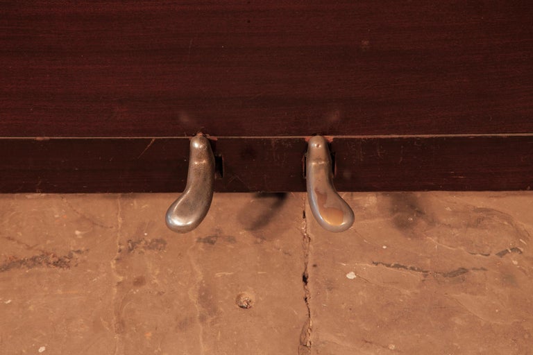 Art Deco Barker Upright Piano Chrome Mahogany Geometric Case Styling ...