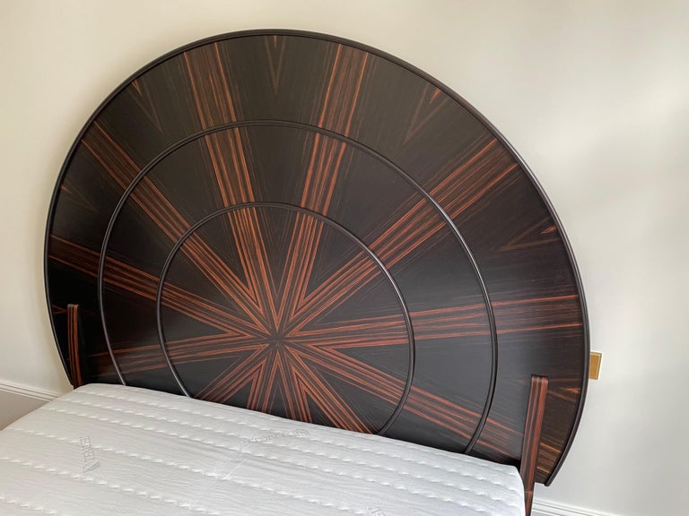 Art Deco Bed "Lit Soleil" Inspired by Ruhlmann Émile-jacques For Sale ...