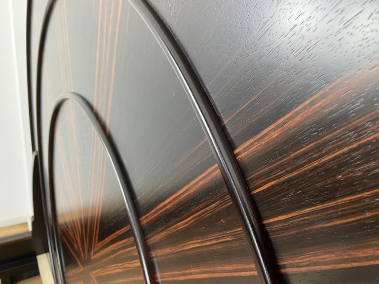 Art Deco Bed "Lit Soleil" Inspired by Ruhlmann Émile-jacques For Sale ...