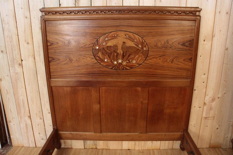 Art Deco Bedroom Signed by Jules Cayette Nancy For Sale at 1stDibs ...