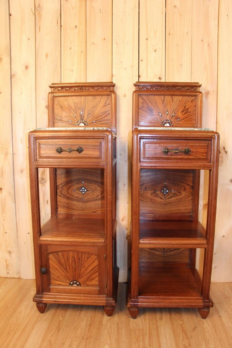 Art Deco Bedroom Signed by Jules Cayette Nancy For Sale at 1stDibs