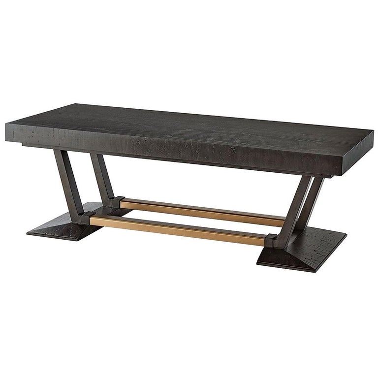 Art Deco Beveled Cocktail Table at 1stDibs