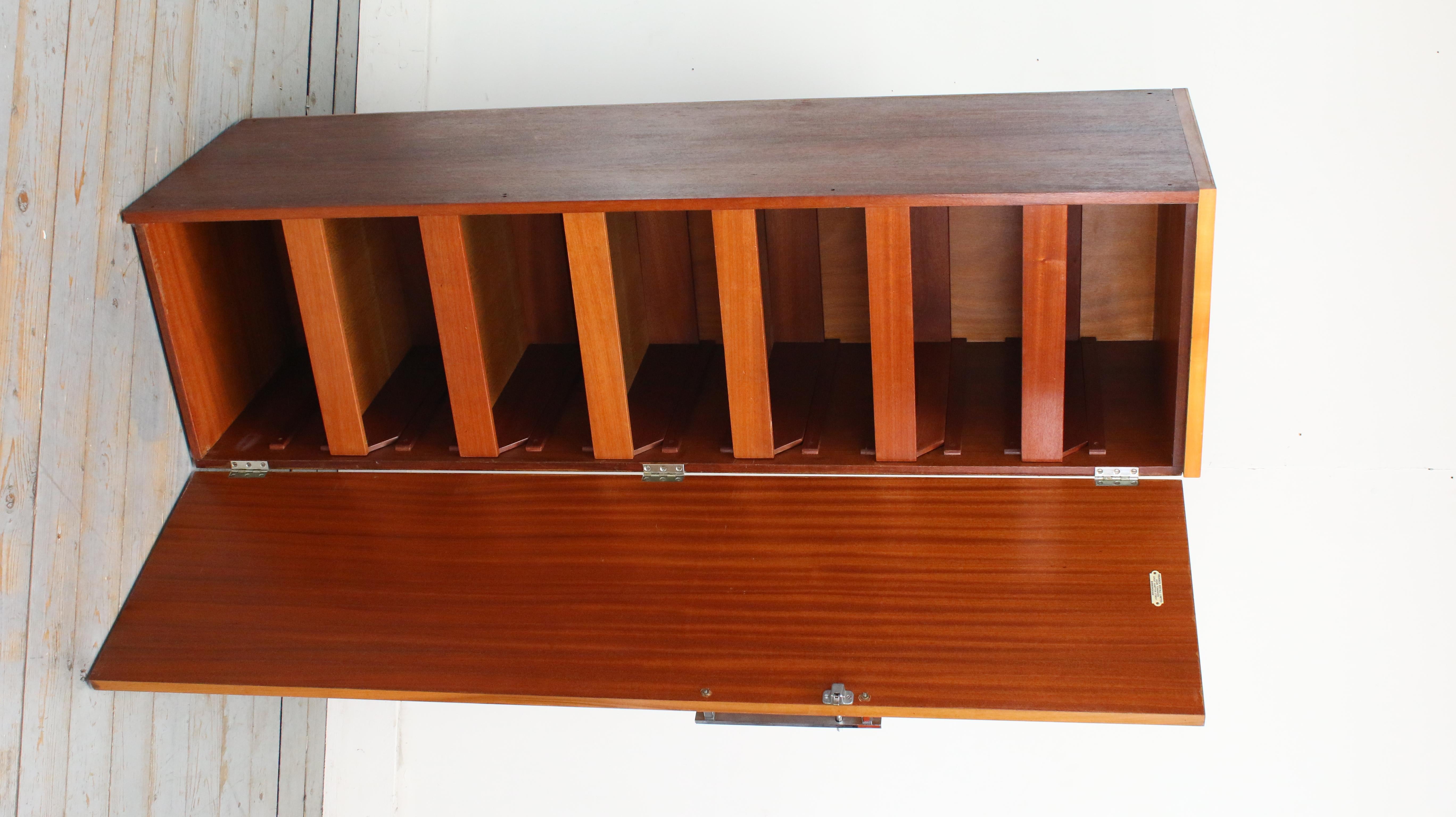 Art Deco Birdseye Maple and Walnut Frederick Restall Bedroom Wardrobe ...