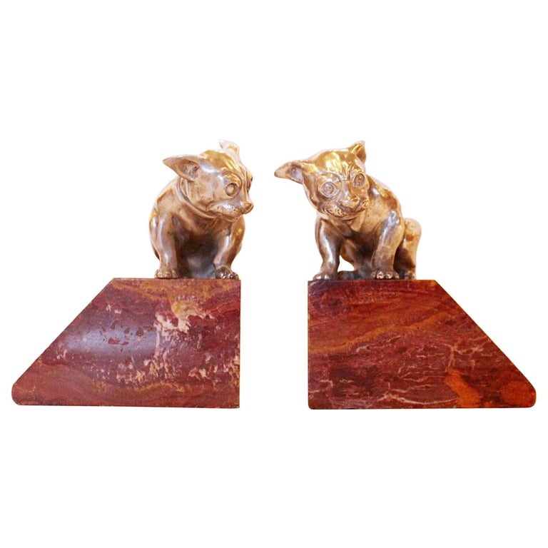 Art Deco Bookends at 1stdibs
