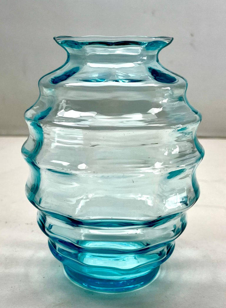 Art Deco Boom, Hand made Vase Origins from Belgium 1930s For Sale at ...