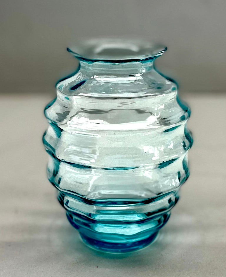 Art Deco Boom, Hand made Vase Origins from Belgium 1930s For Sale at ...
