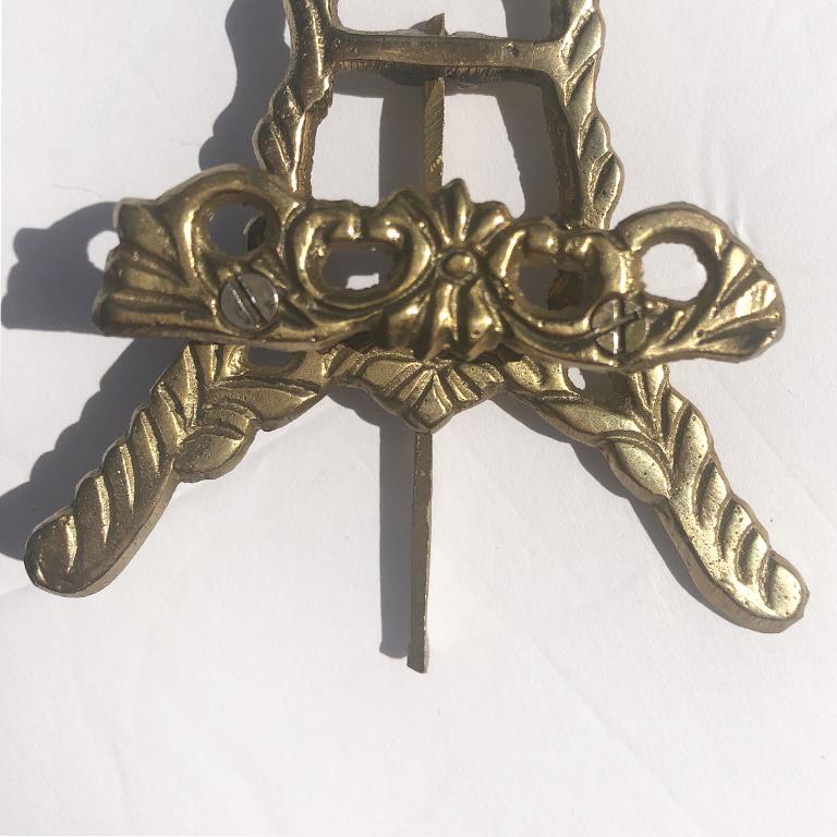 Art Deco Brass Photo Easel Art Frame for Desktop or Tabletop at 1stDibs ...