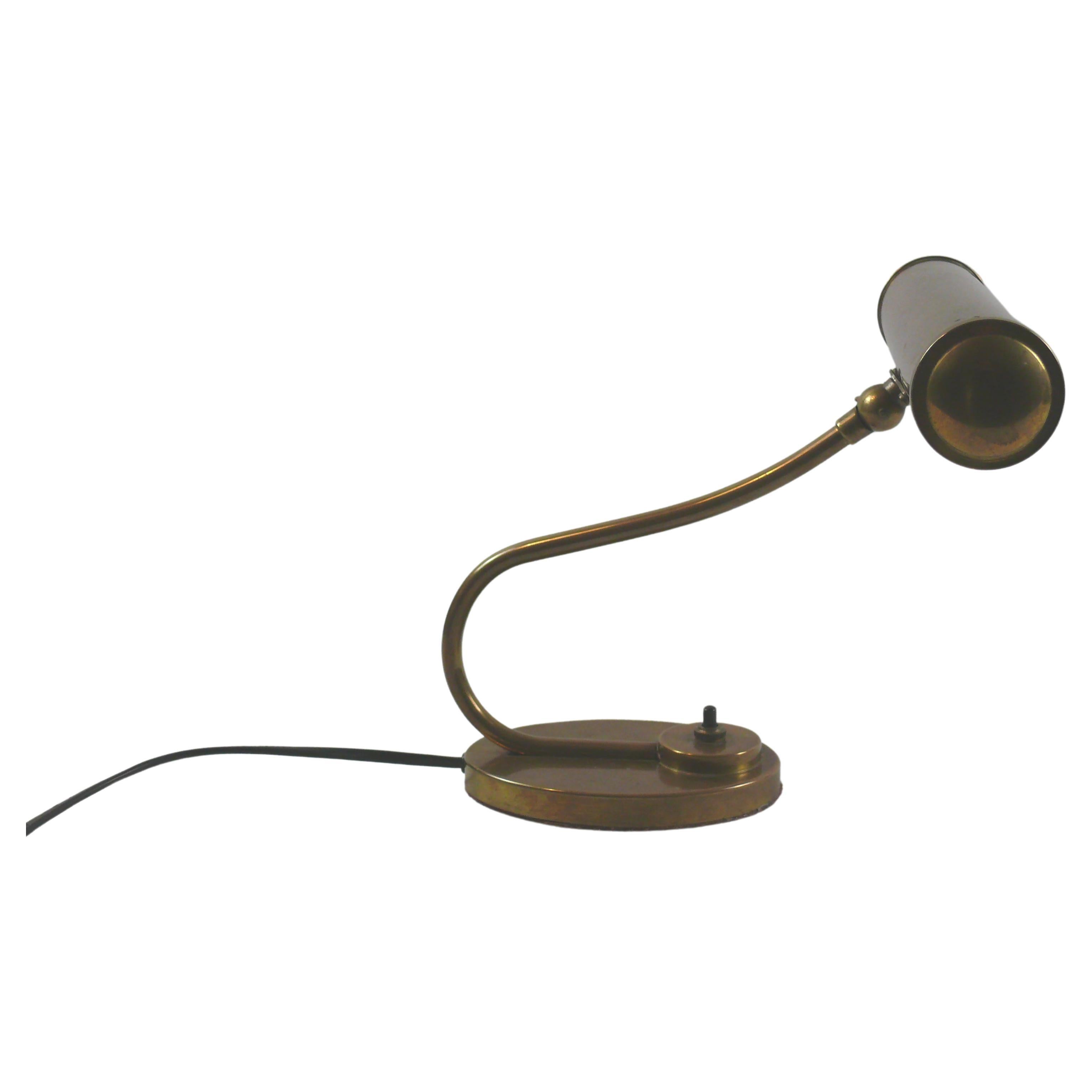 Art Deco Brass Piano Lamp, 1930s For Sale at 1stDibs