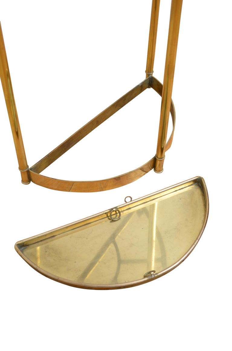 Art Deco Brass Umbrella Stand For Sale at 1stDibs