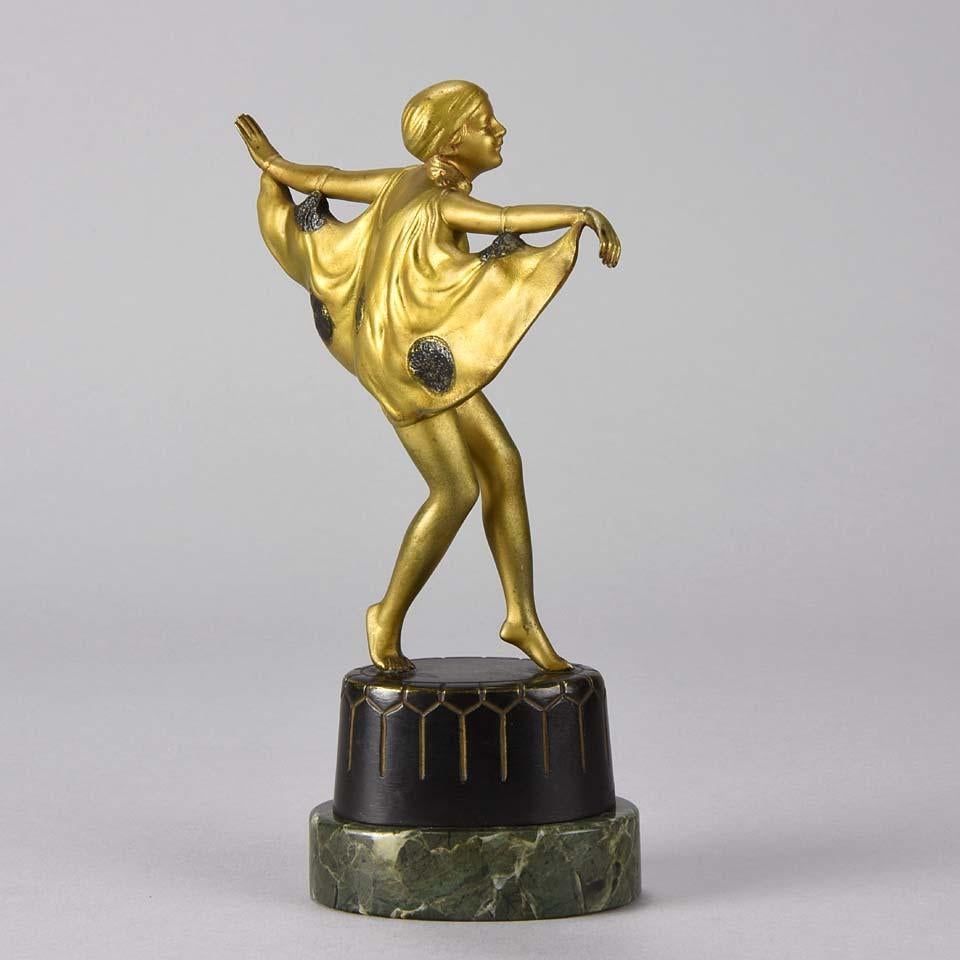 Art Deco Bronze "Butterfly Dancer" by Otto Poertzel at 1stDibs | prof ...