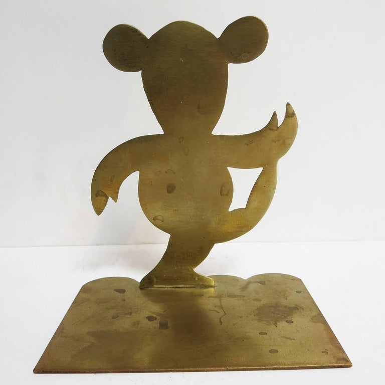 Art Deco Bronze Mouse Bookends Attributed to Hagenauer at 1stDibs
