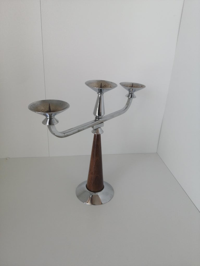 Art Deco Candlestick For Sale at 1stDibs