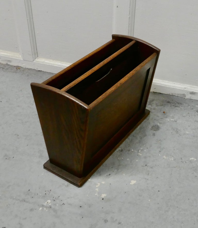 Art Deco Canterbury Magazine Rack For Sale at 1stDibs