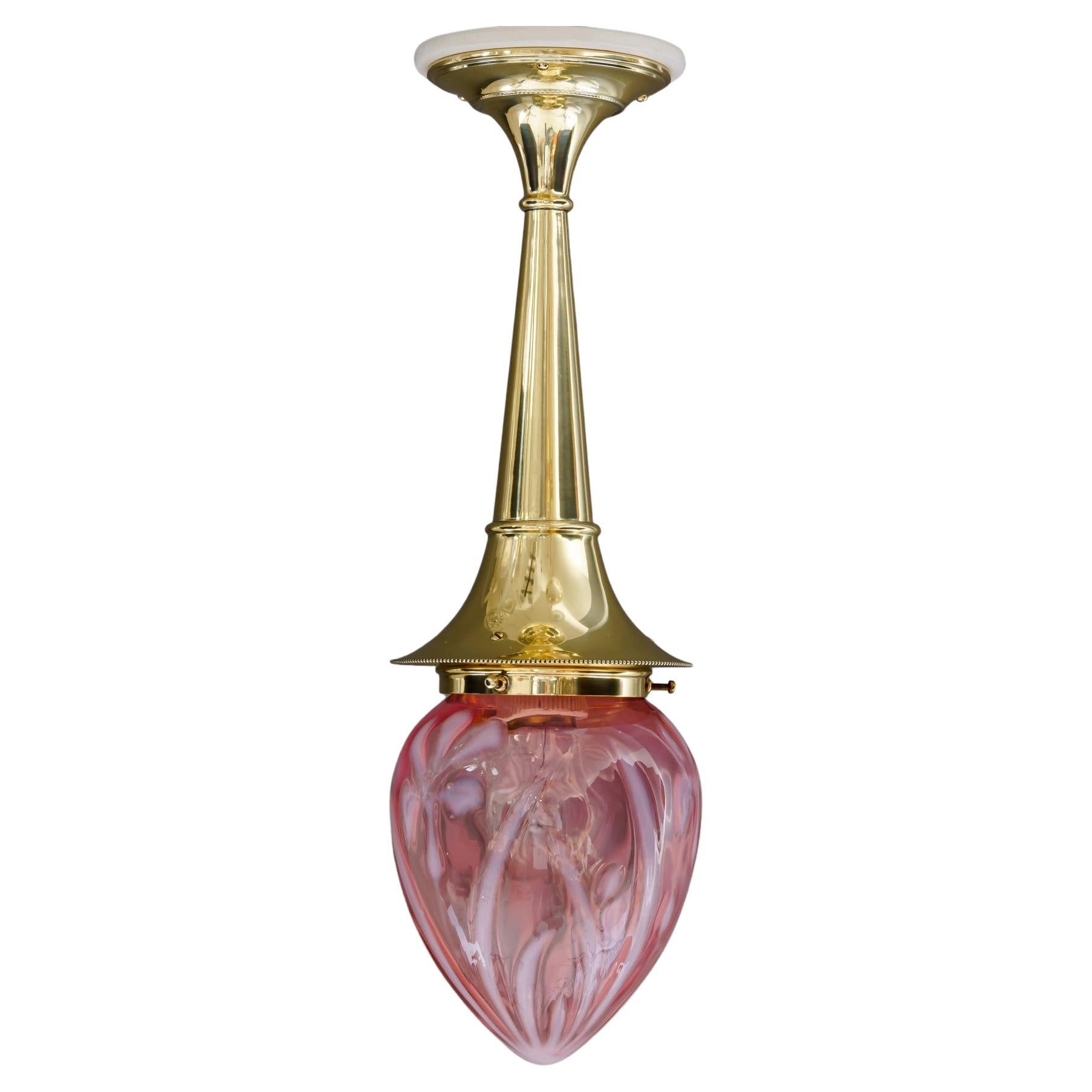 Late 1920s Gill Glass Co. Shade at 1stDibs | gill glass and fixture company