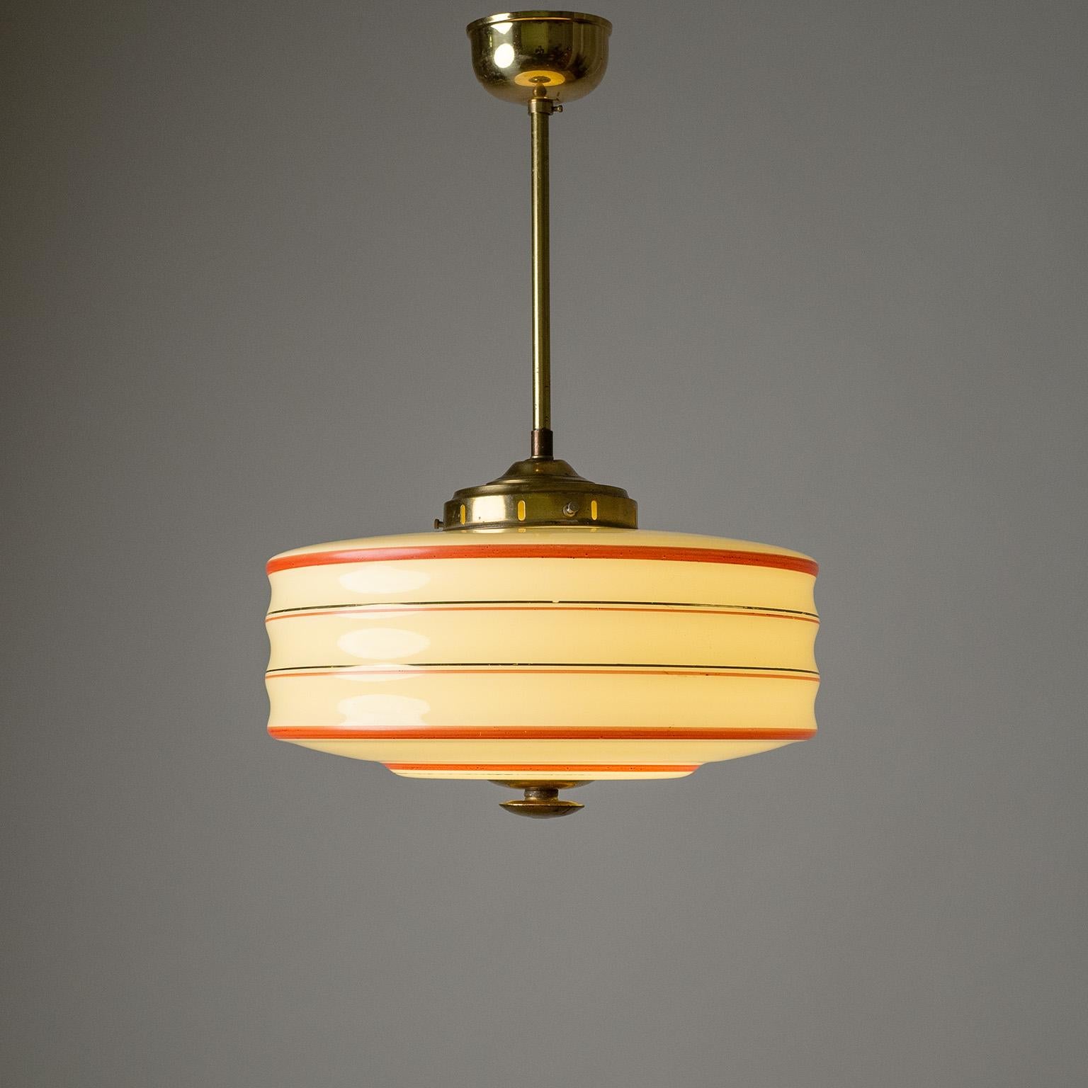 Art Deco Ceiling Light, circa 1930 at 1stDibs | 1930 pendant lighting