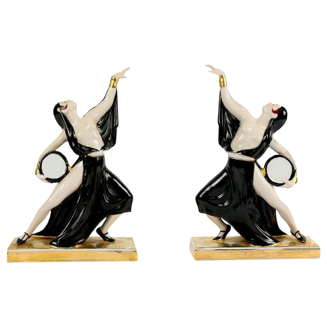 Art Deco French Robj Paris Attributed Porcelain Figural Bottle at 1stDibs | catalogue robj, robj ...