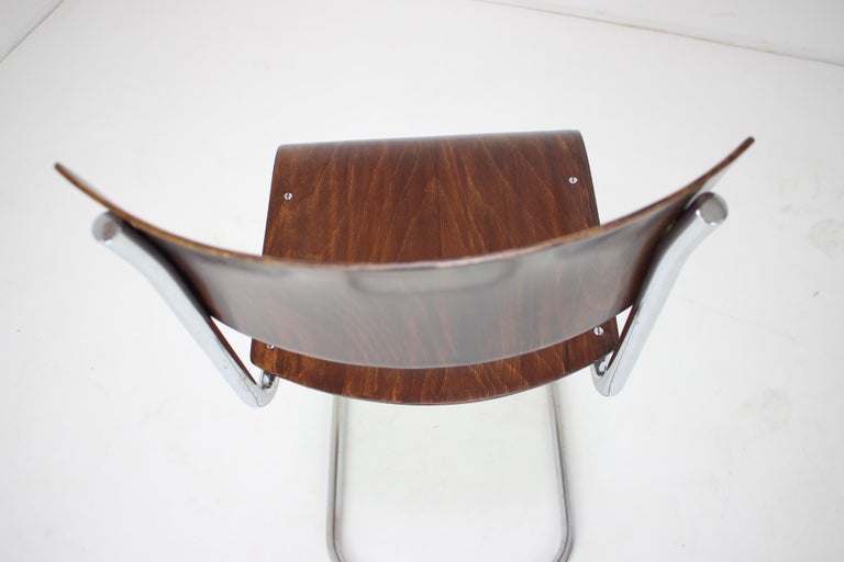 Art Deco Chair Designed by Mart Stam, Type s10, 1930's For Sale at ...