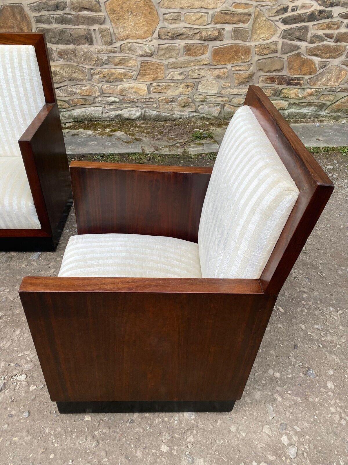 Art Deco Sofa Set Mid Century Sofa Chairs Modernism Modular For Sale at ...