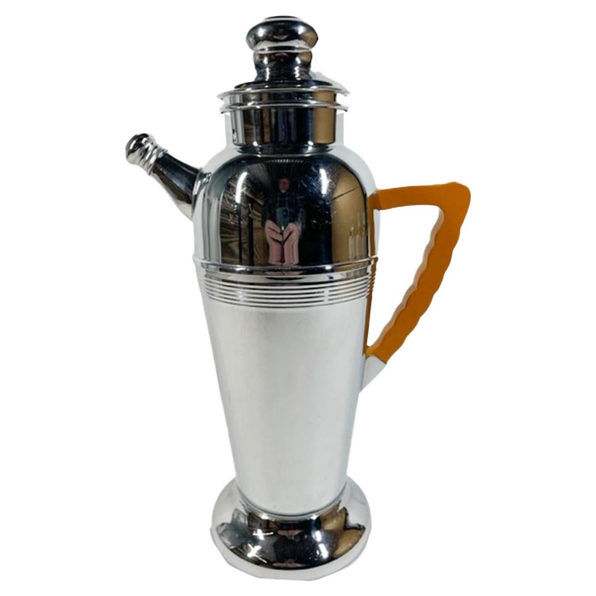 Streamline Dirigible Cocktail Shaker by J.A. Henckels. Germany, circa ...