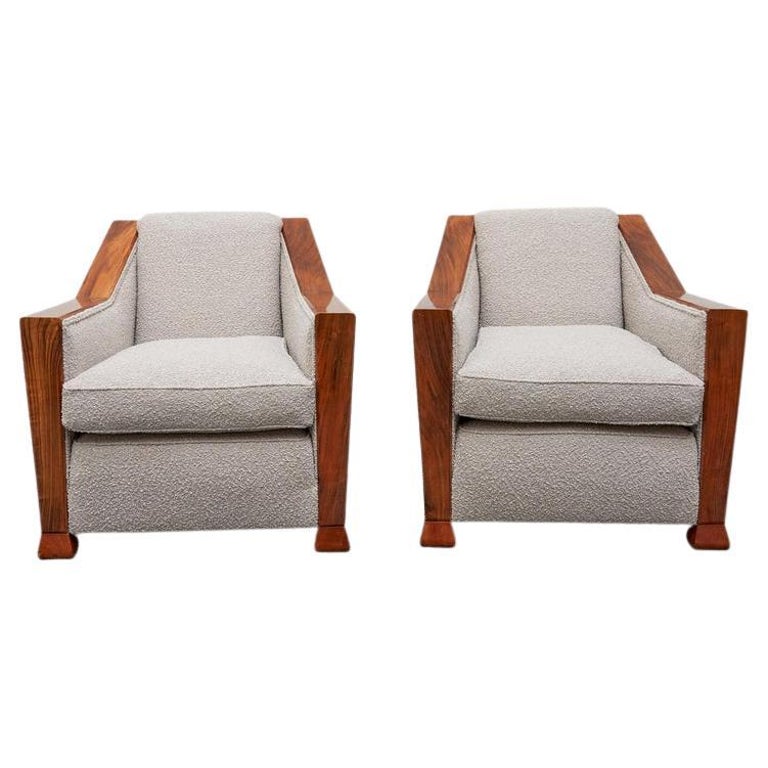 Art Deco Club Chairs, Circa 1935 at 1stDibs