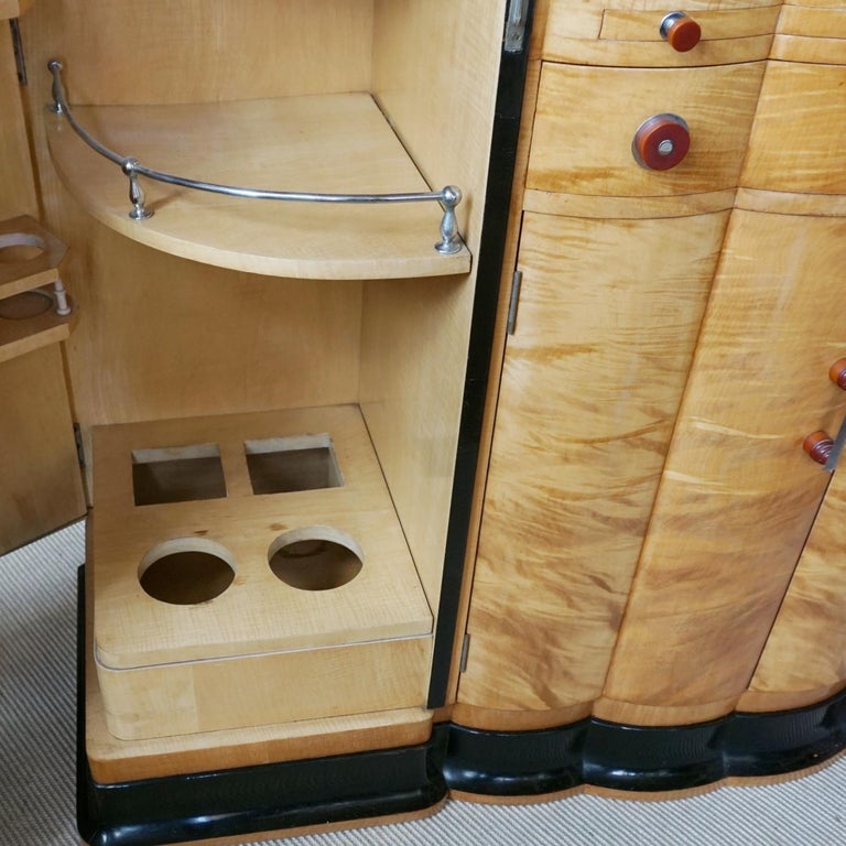 Art Deco Cocktail Bar English, Circa 1930 at 1stDibs