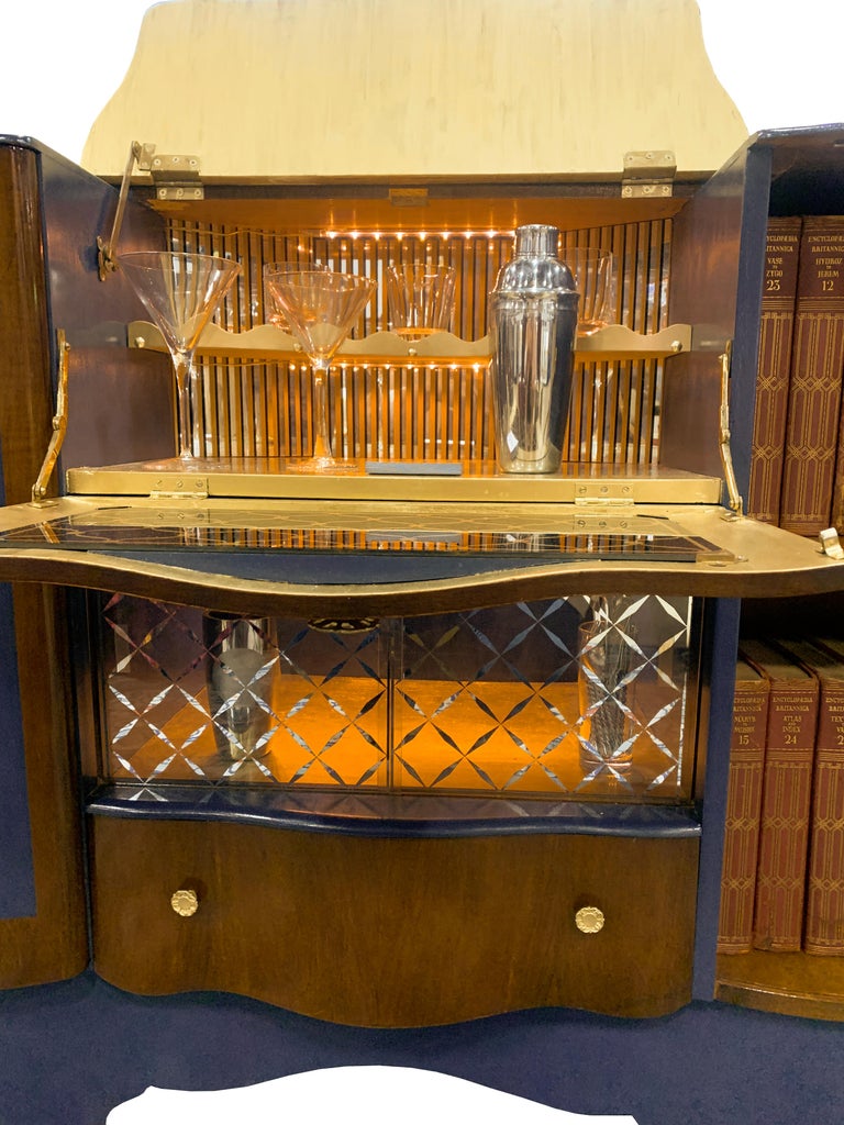 Art Deco Cocktail Bar at 1stDibs