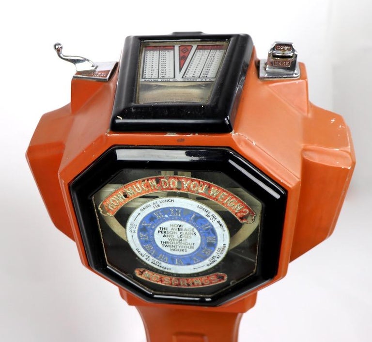 Art Deco Coin Operated Scale by Watling of Chicago For Sale at 1stDibs ...