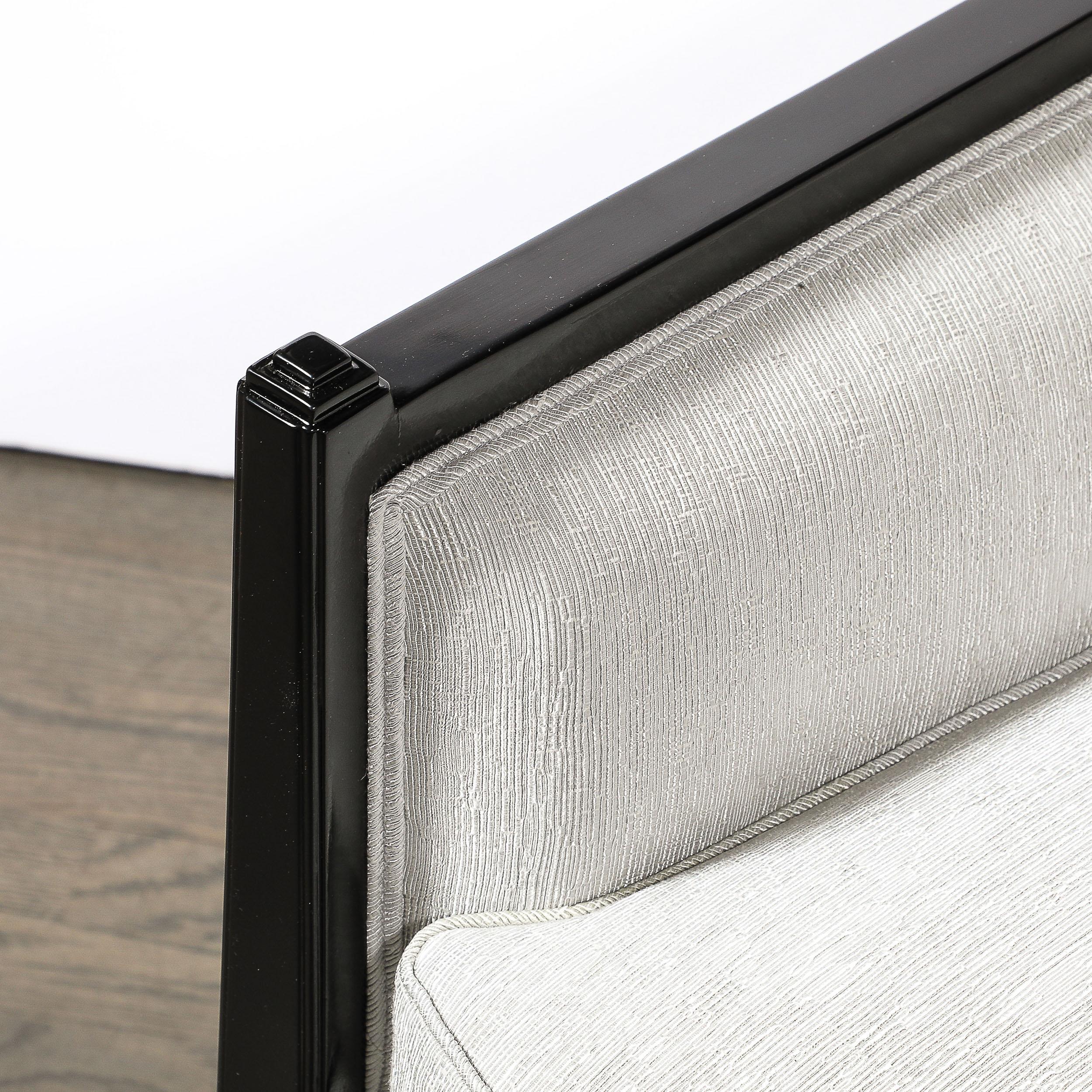 Art Deco Cubist Skyscraper Style Settee and Lounge Chair Set in Manner ...