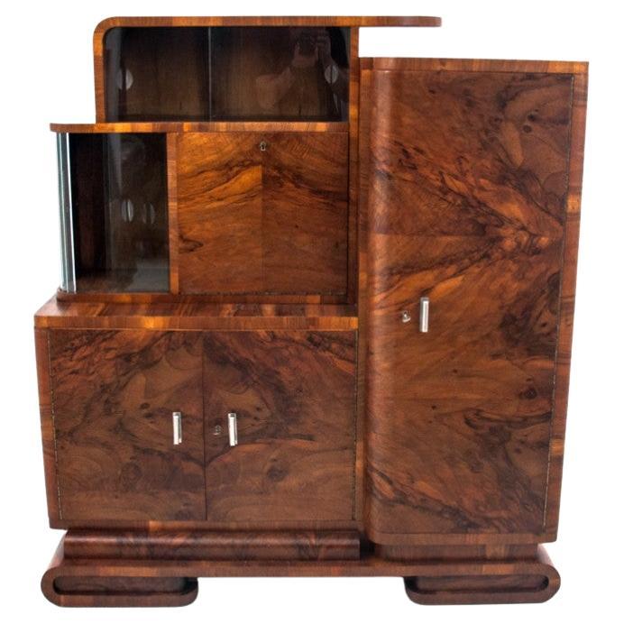 Art Deco Cupboard, Poland, 1930s For Sale at 1stDibs