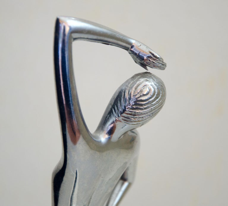 Art Deco Dancing Lady Figurine, Hagenauer Style at 1stDibs