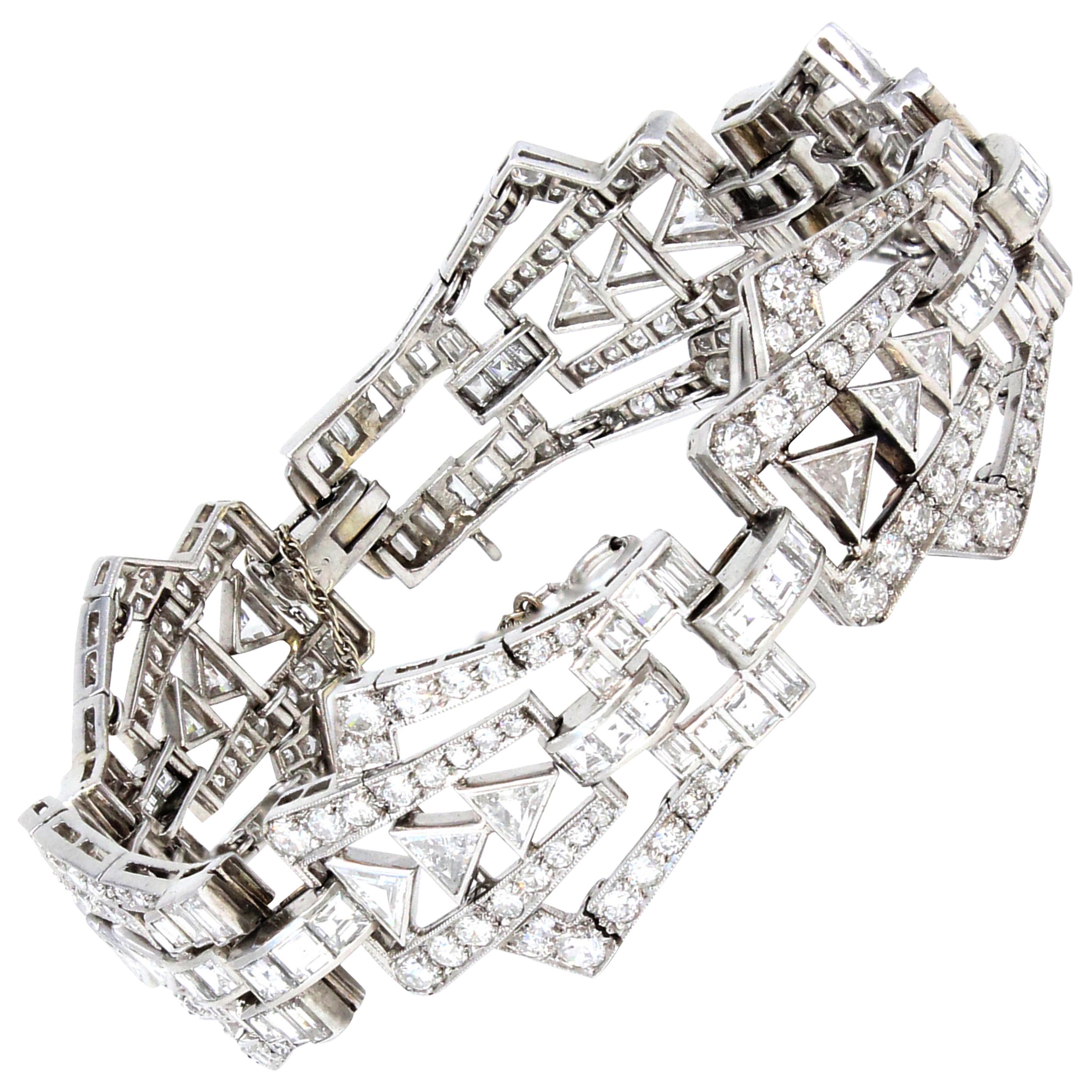 Raymond C. Yard Rock Crystal Flower, Diamond and Amethyst Bracelet For ...