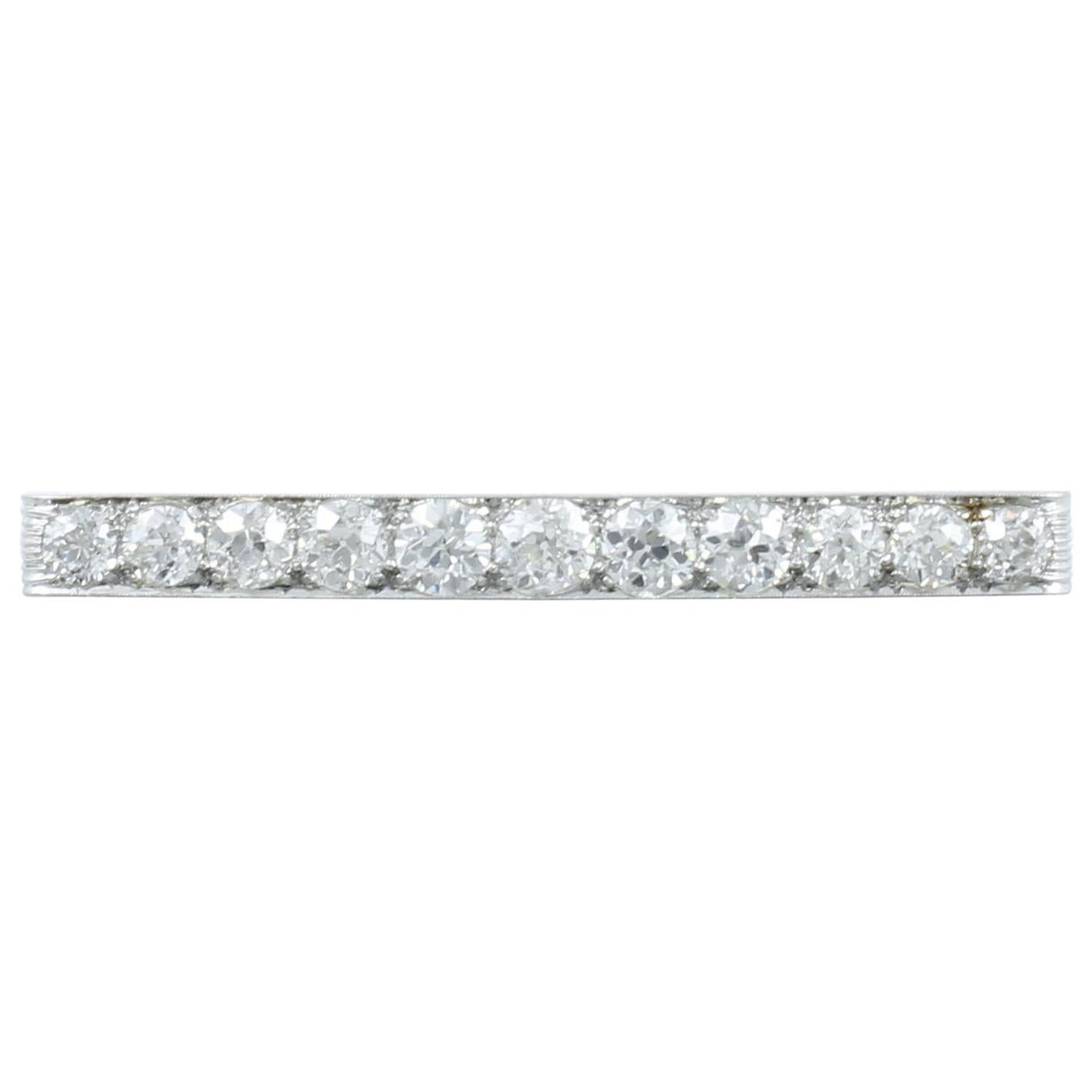 Art Deco Clear Prong Set Crystal Rectangular Pin in Silver Tone For ...