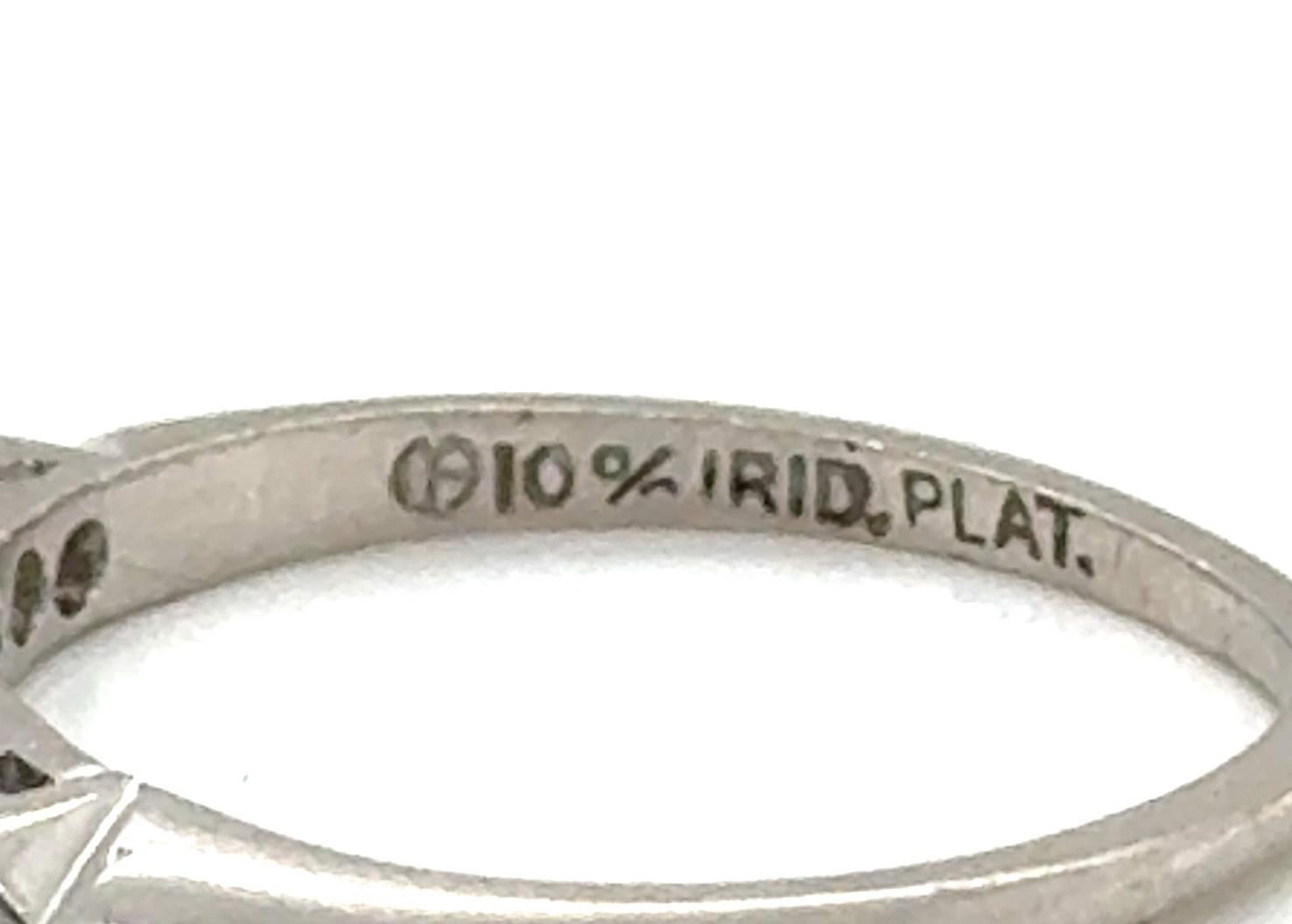 Art Deco Diamond Wedding Band Ring Mined .15ct Original 1930's Platinum ...