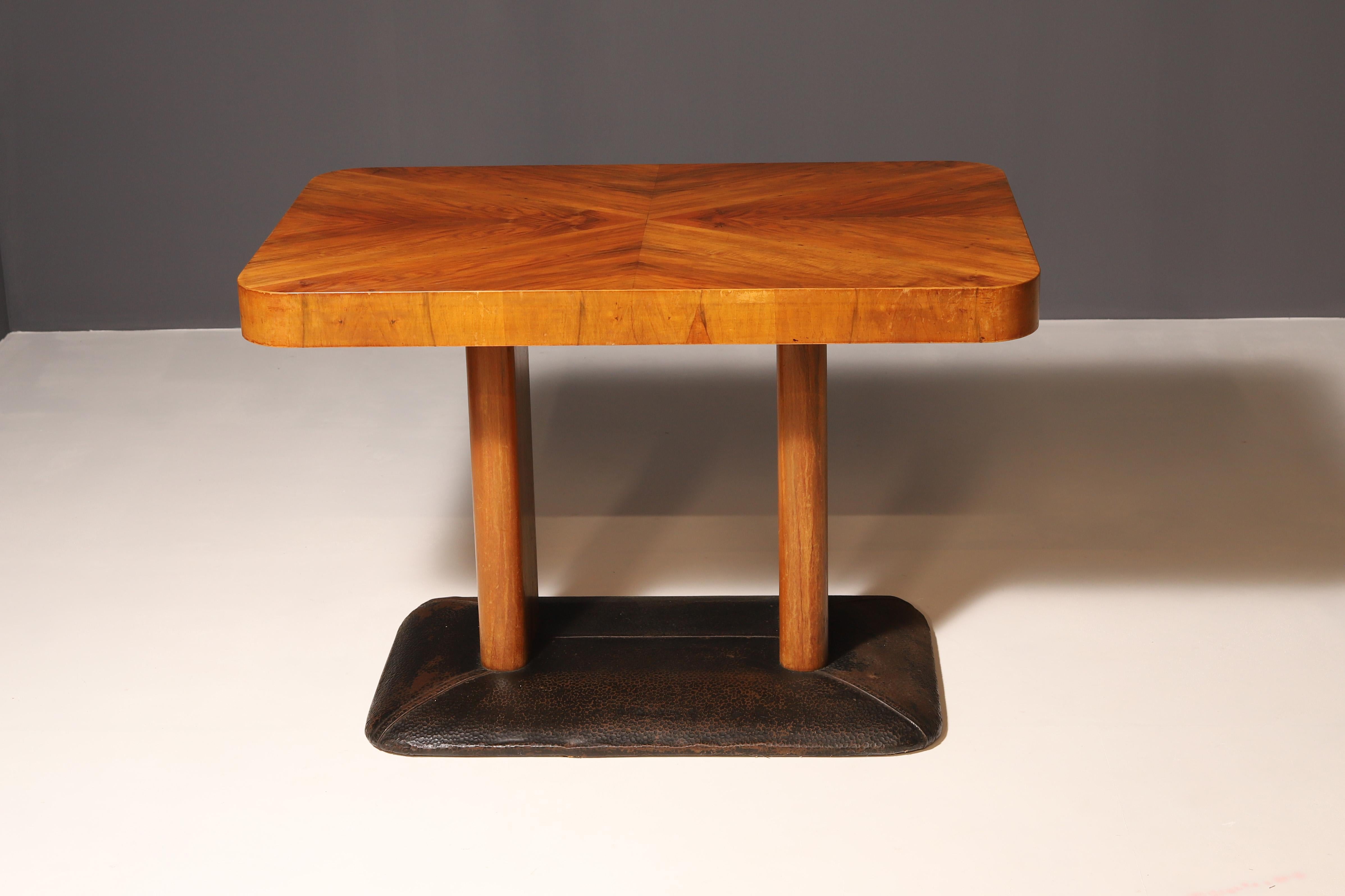 ART DECO dining table H-356 by Jindřich Halabala, 1930s For Sale at 1stDibs