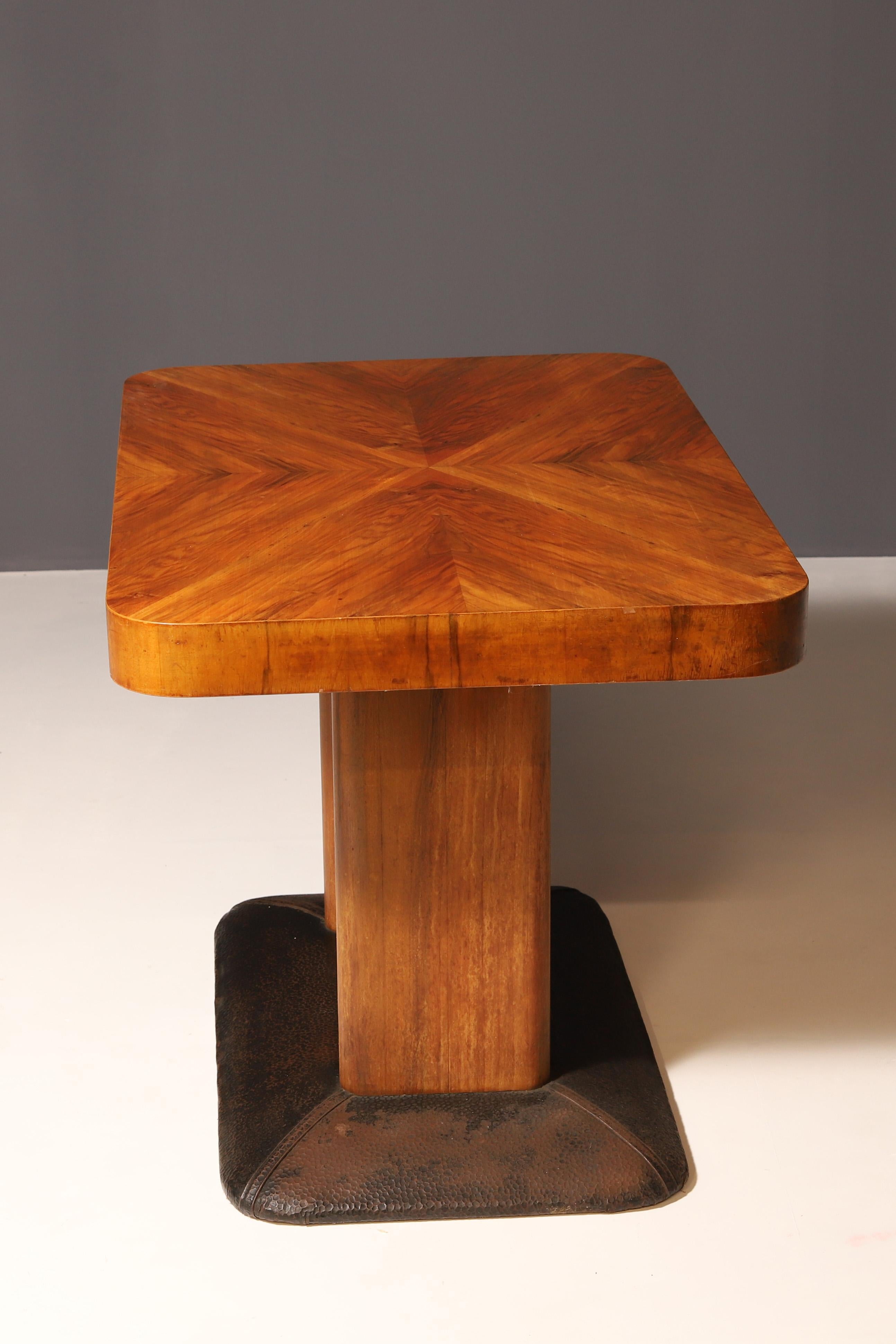 ART DECO dining table H-356 by Jindřich Halabala, 1930s For Sale at 1stDibs