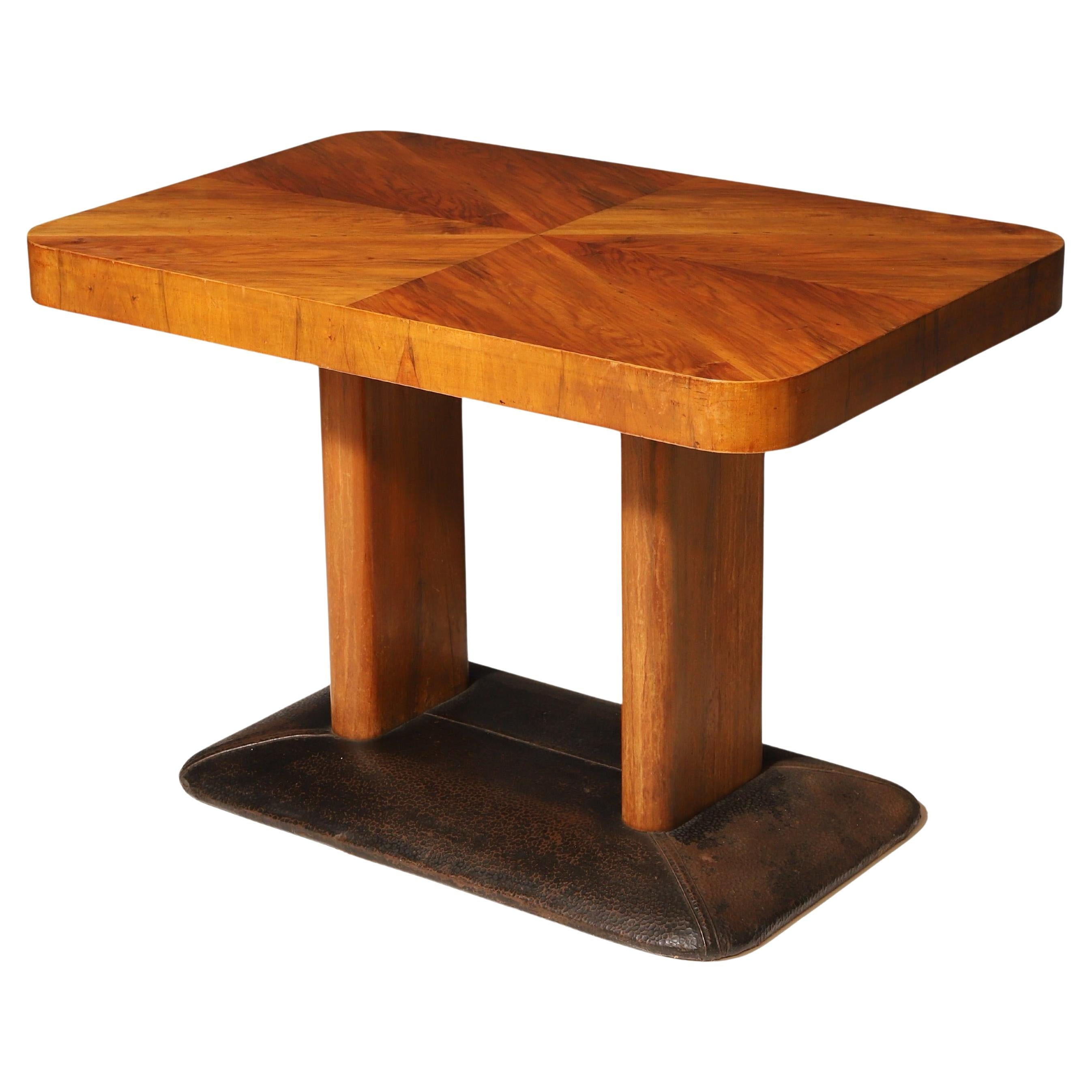 ART DECO dining table H-356 by Jindřich Halabala, 1930s For Sale at 1stDibs