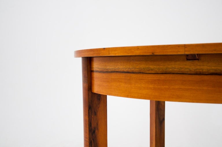 Art Deco dining table, Poland, 1950s For Sale at 1stDibs