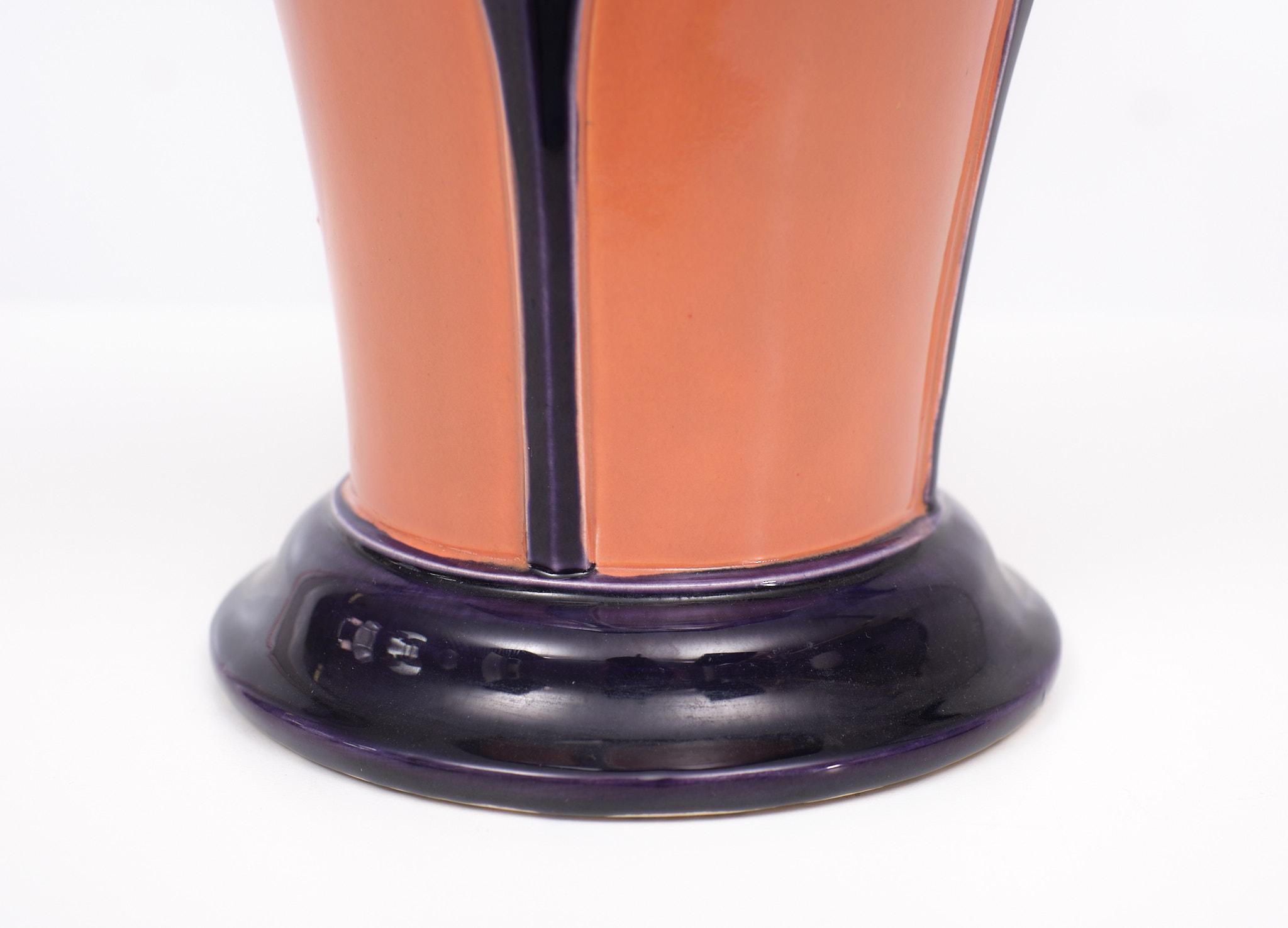 Art Deco Eichwald Vase Czechoslavakia 1925 For Sale at 1stDibs