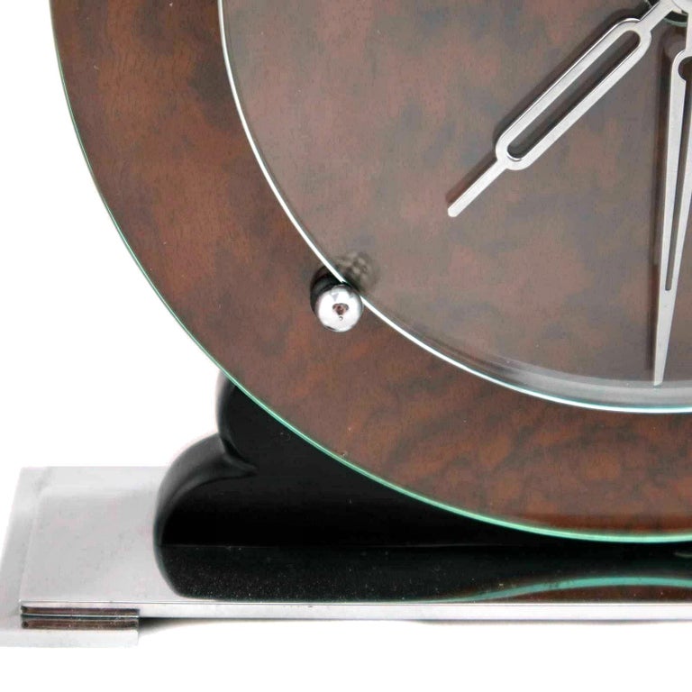 Art Deco English Original 1930s Modernist Clock at 1stDibs