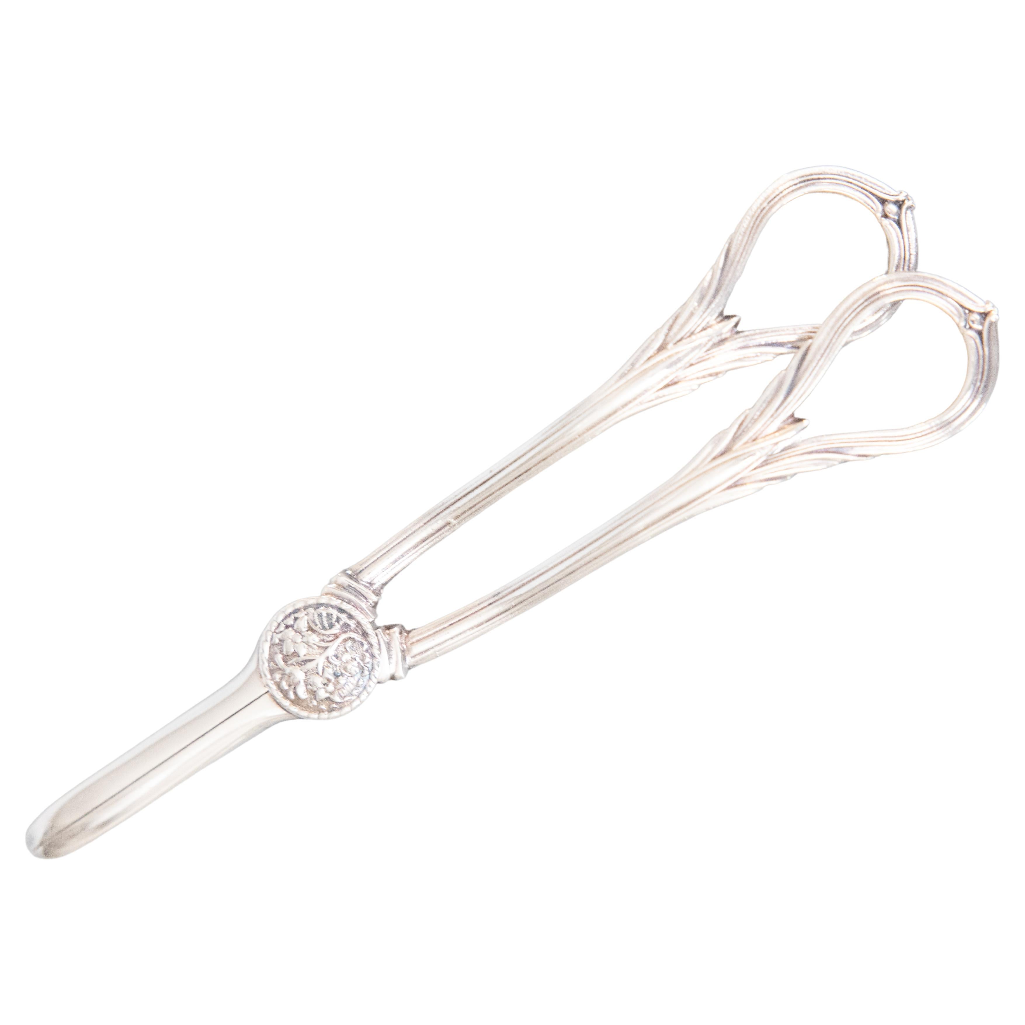 Art Deco English Silver Plate Grape Shears or Rose Floral Scissors ...