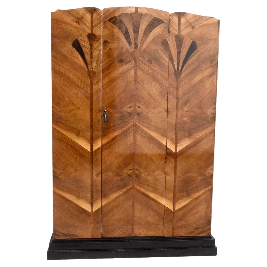 Art Deco Wardrobe with Mirror, Aluminium Tubes, France, circa 1930 at ...