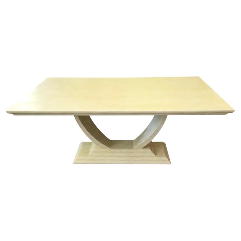 Art Deco Enrique Garcel Tessellated Mosaic Dining Table For Sale at 1stDibs