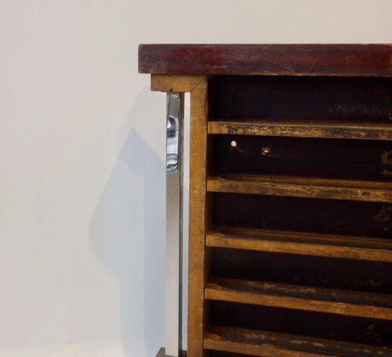 Art Deco Era Brunswick Balke Pool Hall Billiard Ball Wall Rack as Found ...