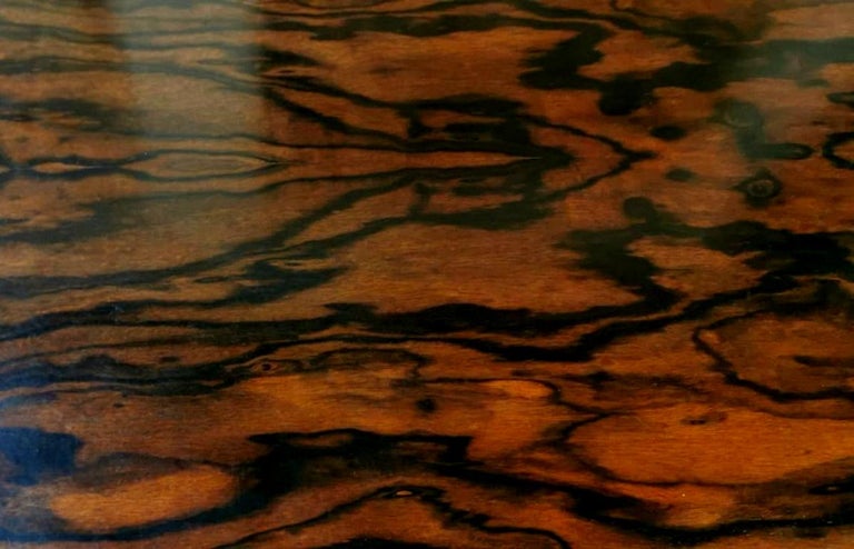 Art Deco Extendable Dining Table In Zebrano Wood France, 1920 at ...